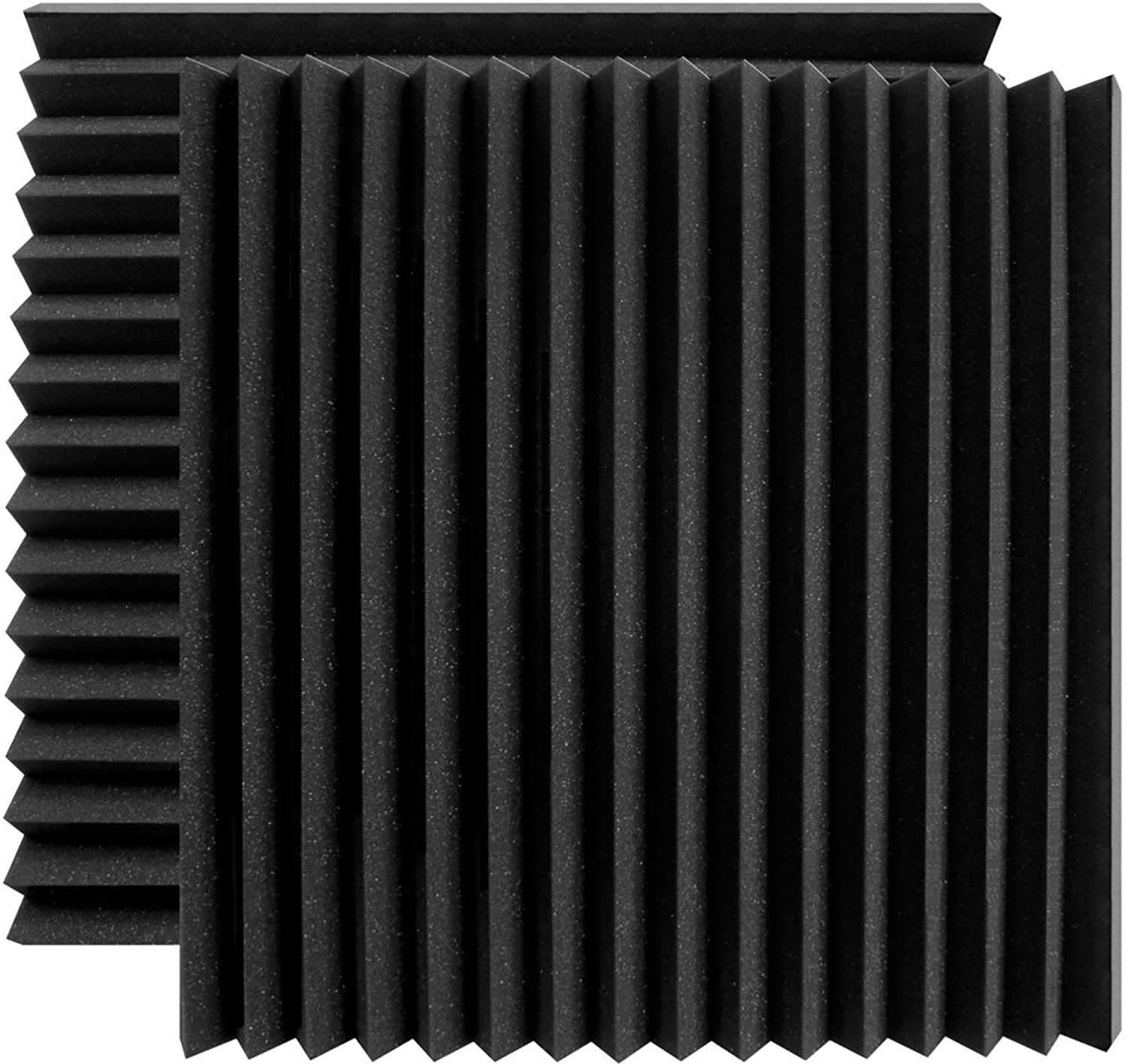 Ultimate Acoustics 24x24 Charcoal Wedge Panel 12-Pack