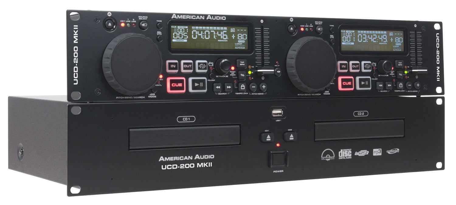American Audio UCD-200 MKII Dual CD & MP3 Player