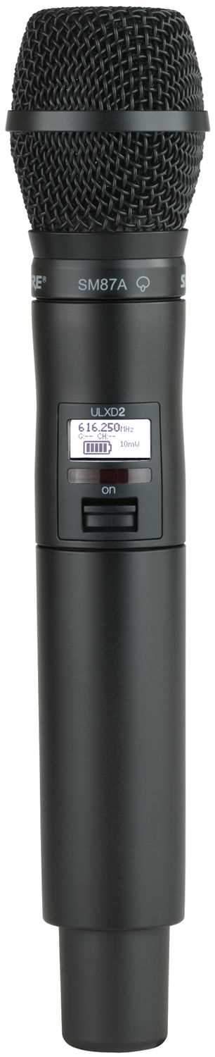 Shure ULXD2SM87 Handheld Transmitter with SM87 – Solotech