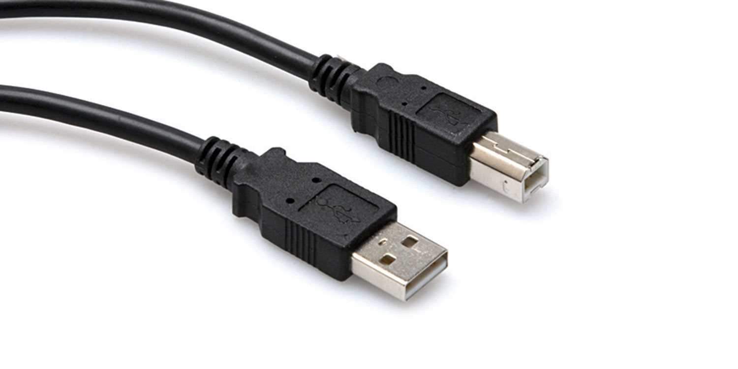 Hosa USB-203AB High Speed Type A to Type B USB Cable 3 Ft