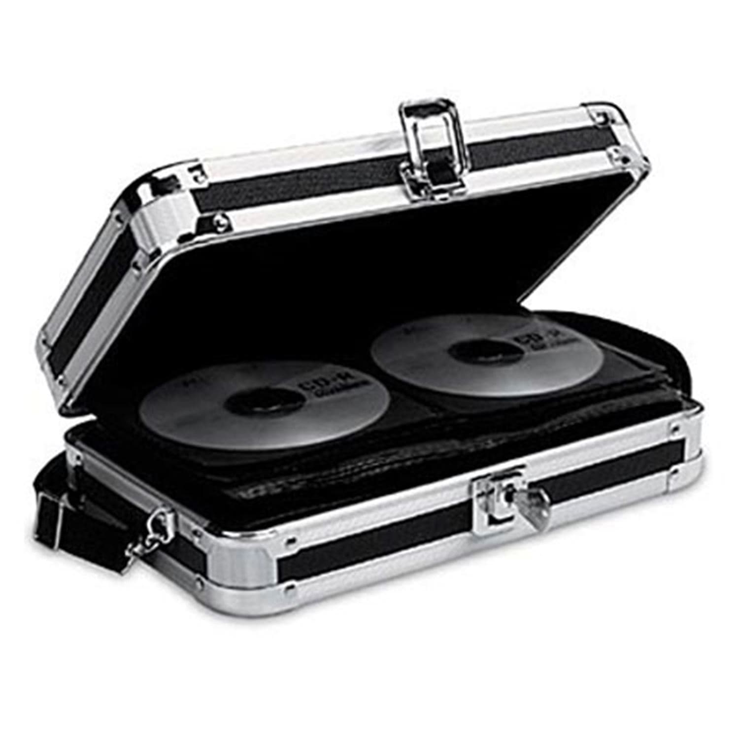 Vaultz 64 Disc CD DVD Portable Locing Case