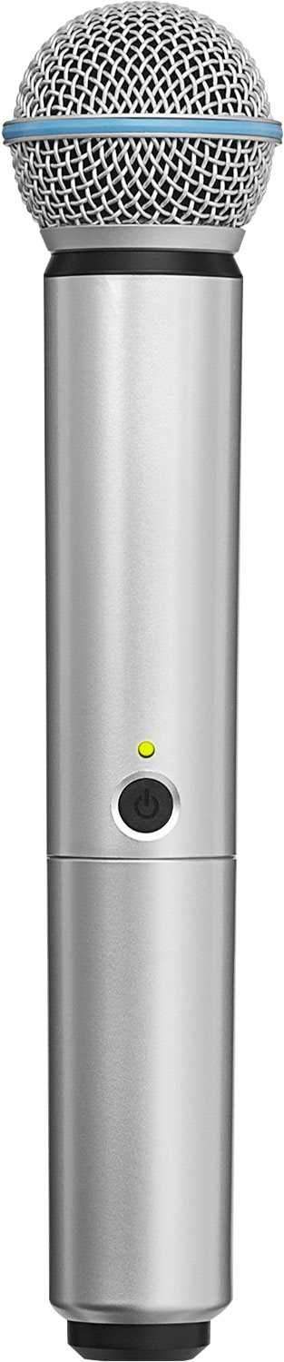 Shure BLX SM58/B58 Wireless Mic Handle Silver – Solotech