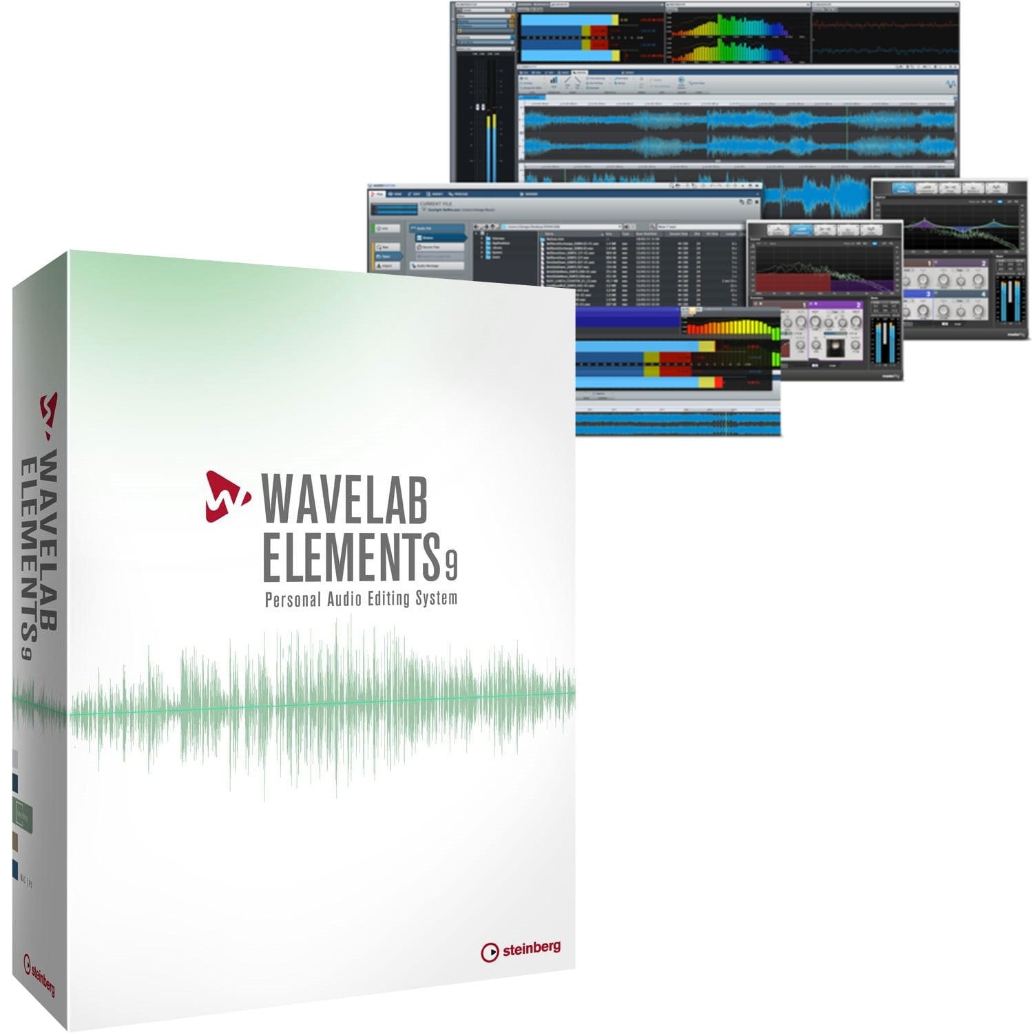 Steinberg Wavelab Elements 9 Audio Editing & Mastering Software