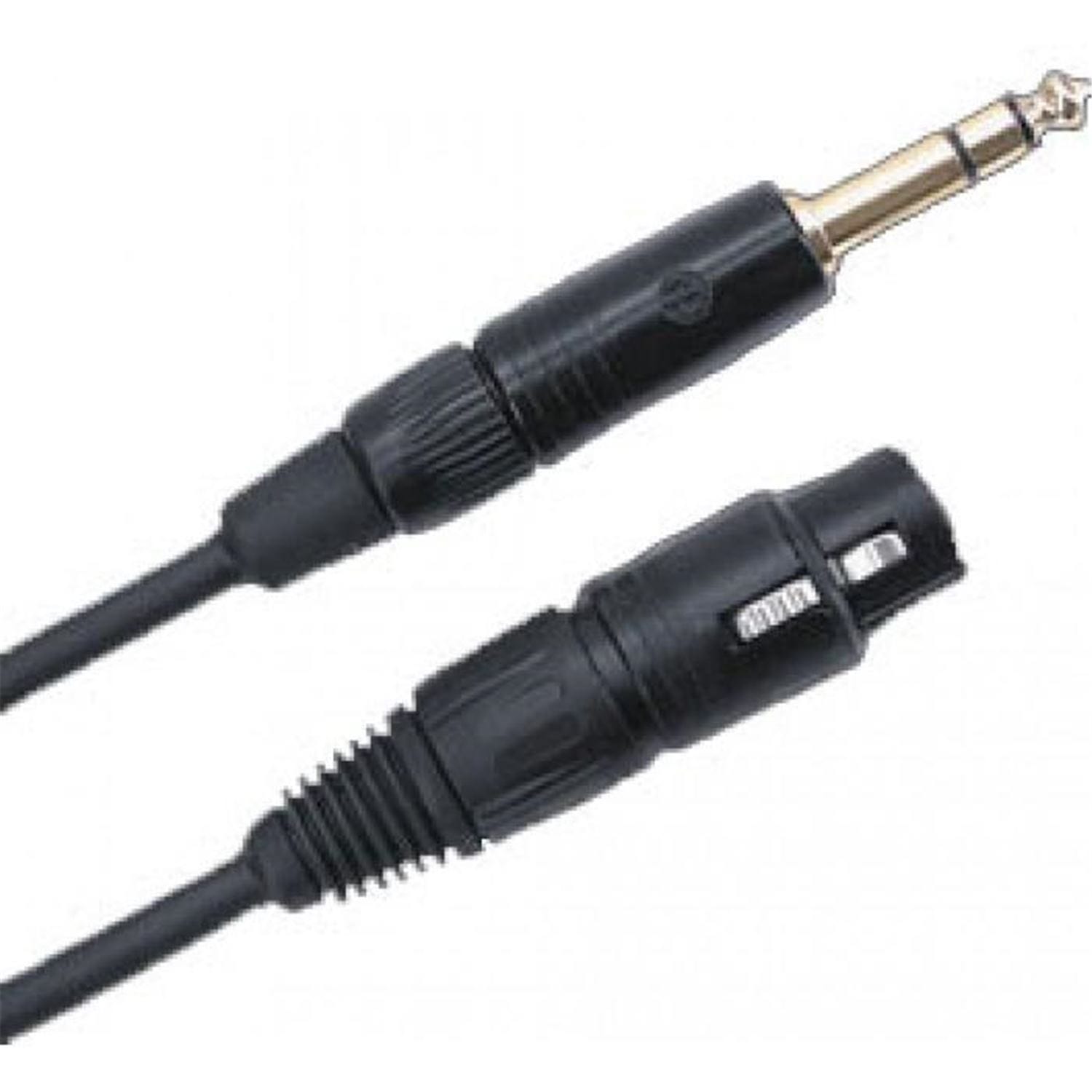 Accu-Cable XL412 12Ft 1/4 TRS to XLR (F) Cable