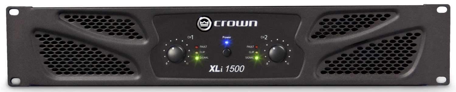 Crown XLI1500 PA Power Amplifier