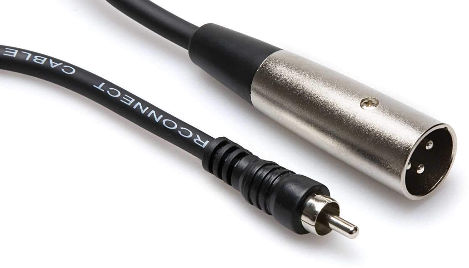 Hosa XRM-110 10 Foot Single Standard XLR (M) to RCA (M)