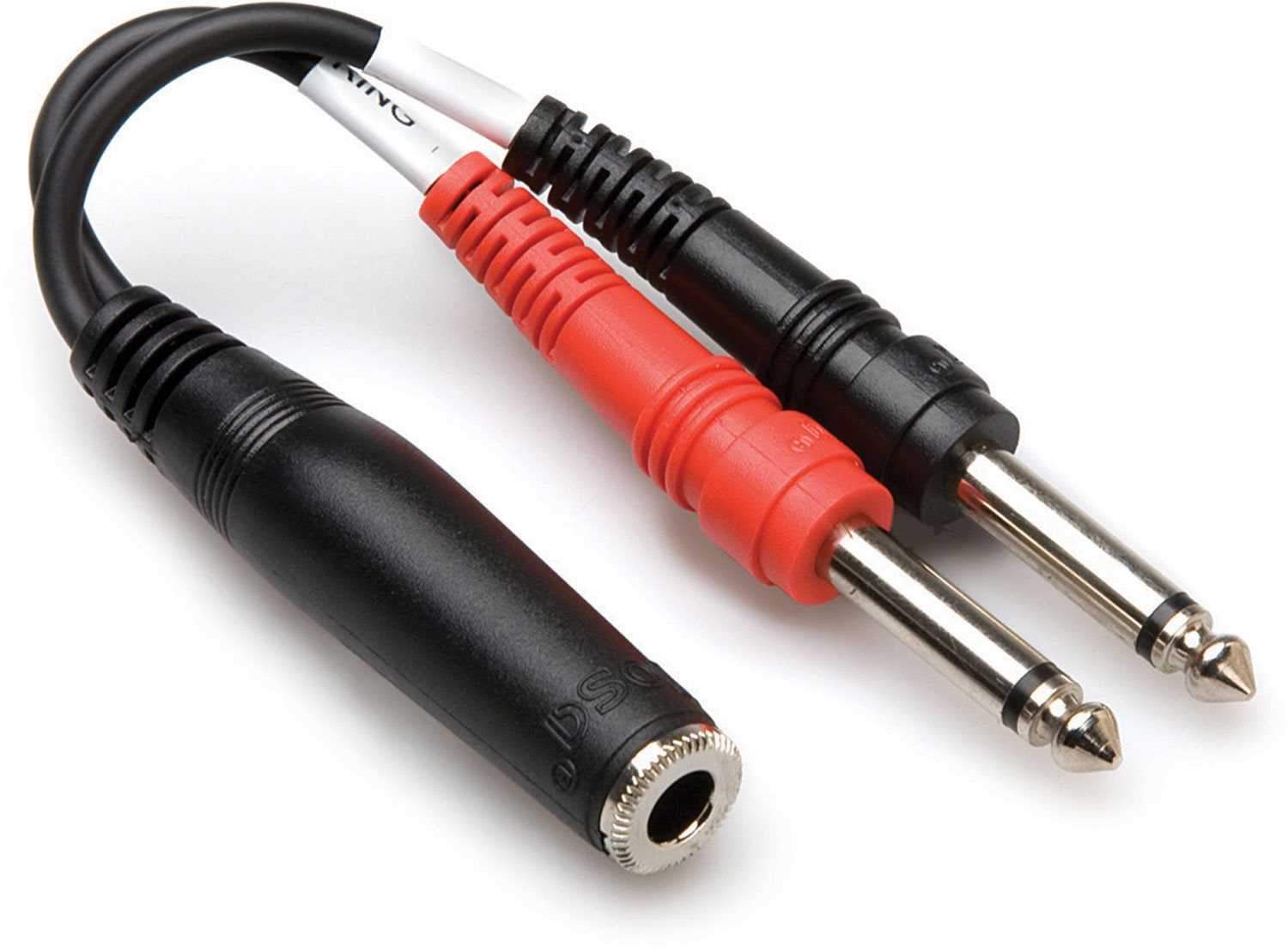 Hosa YPP-136 1/4-Inch (F) Stereo to Dual 1/4-Inch (M) Mono Y-Cable