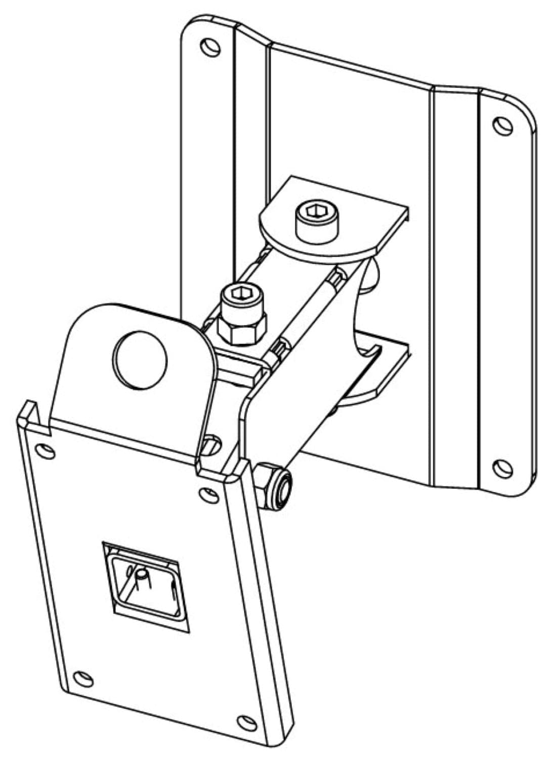 D&B Audiotechnik Z5442.000 Wall Mount Column - Black