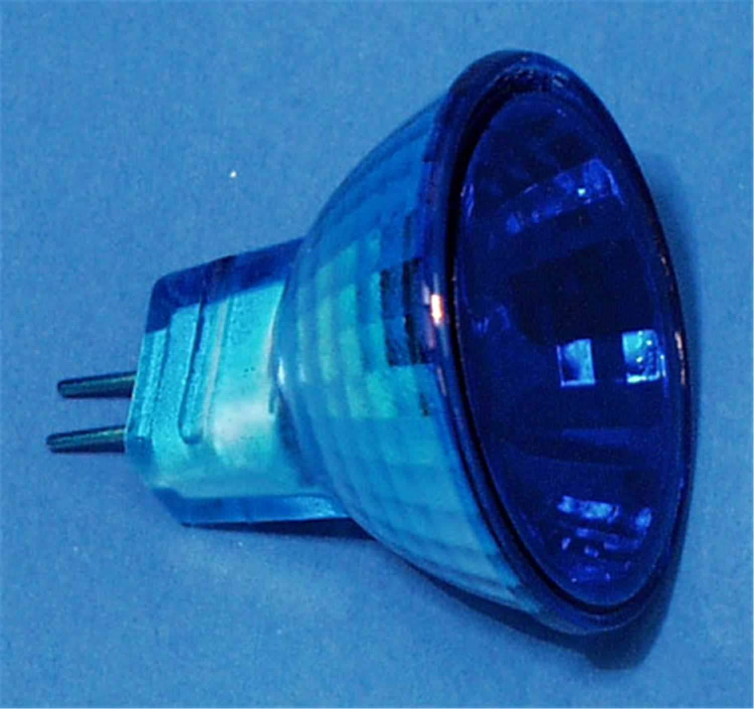 20 Watt 12 Volt Blue MR11 Reflector Lamp Bulb