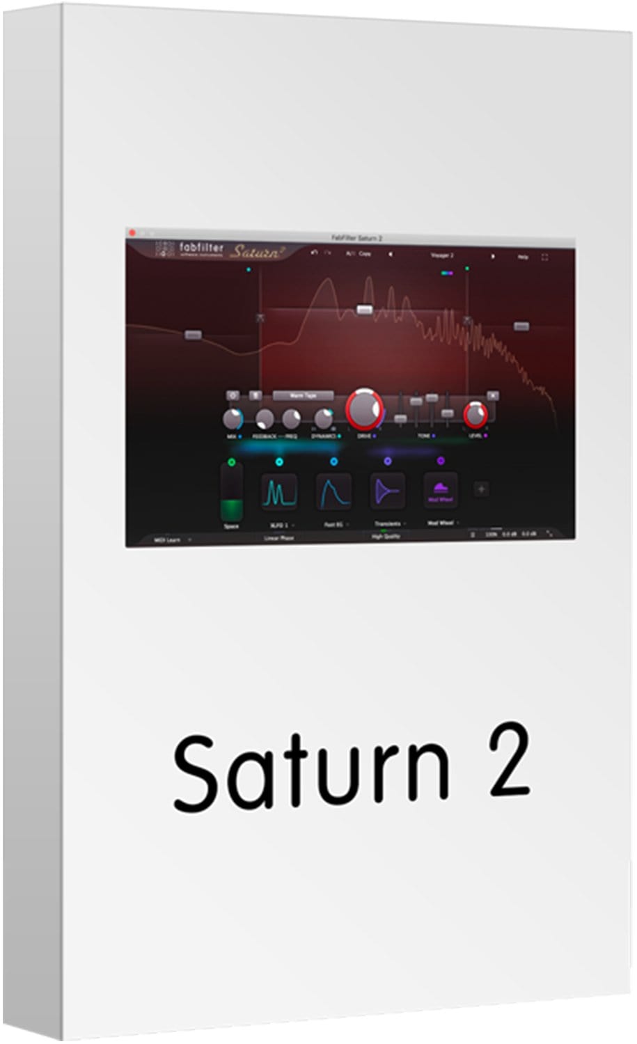 Fabfilter Saturn 2 Multi-Band Distortion Plug-In