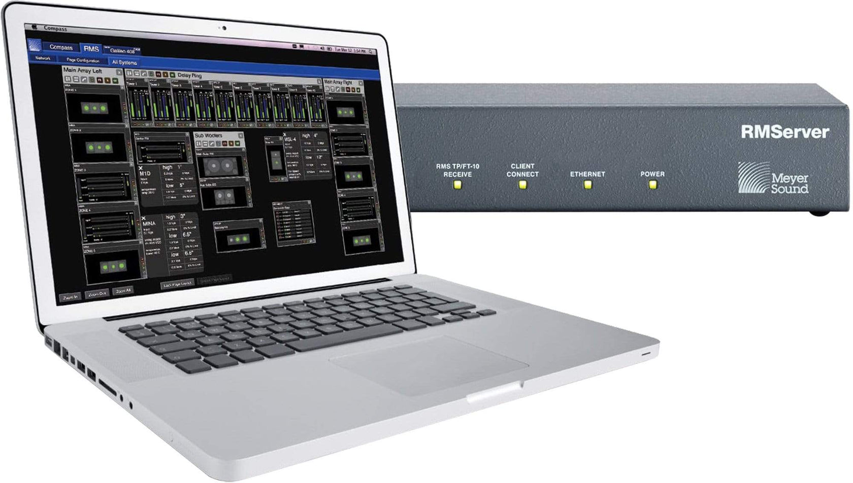 Meyer Sound RMS to Compass Control Interface – Solotech