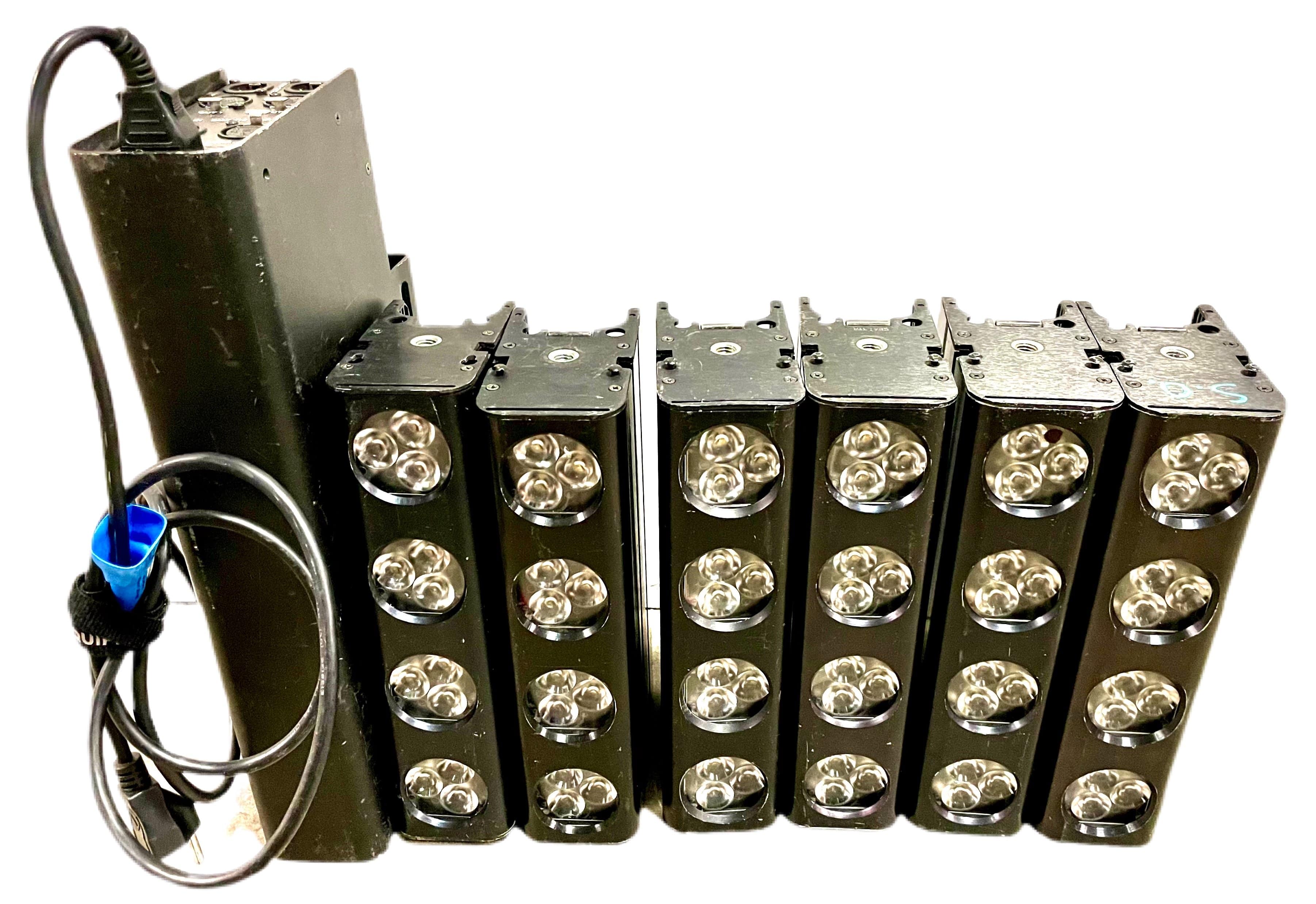 Chroma-Q Color Block RGB LED Fixture 6-Pack w/ PSU