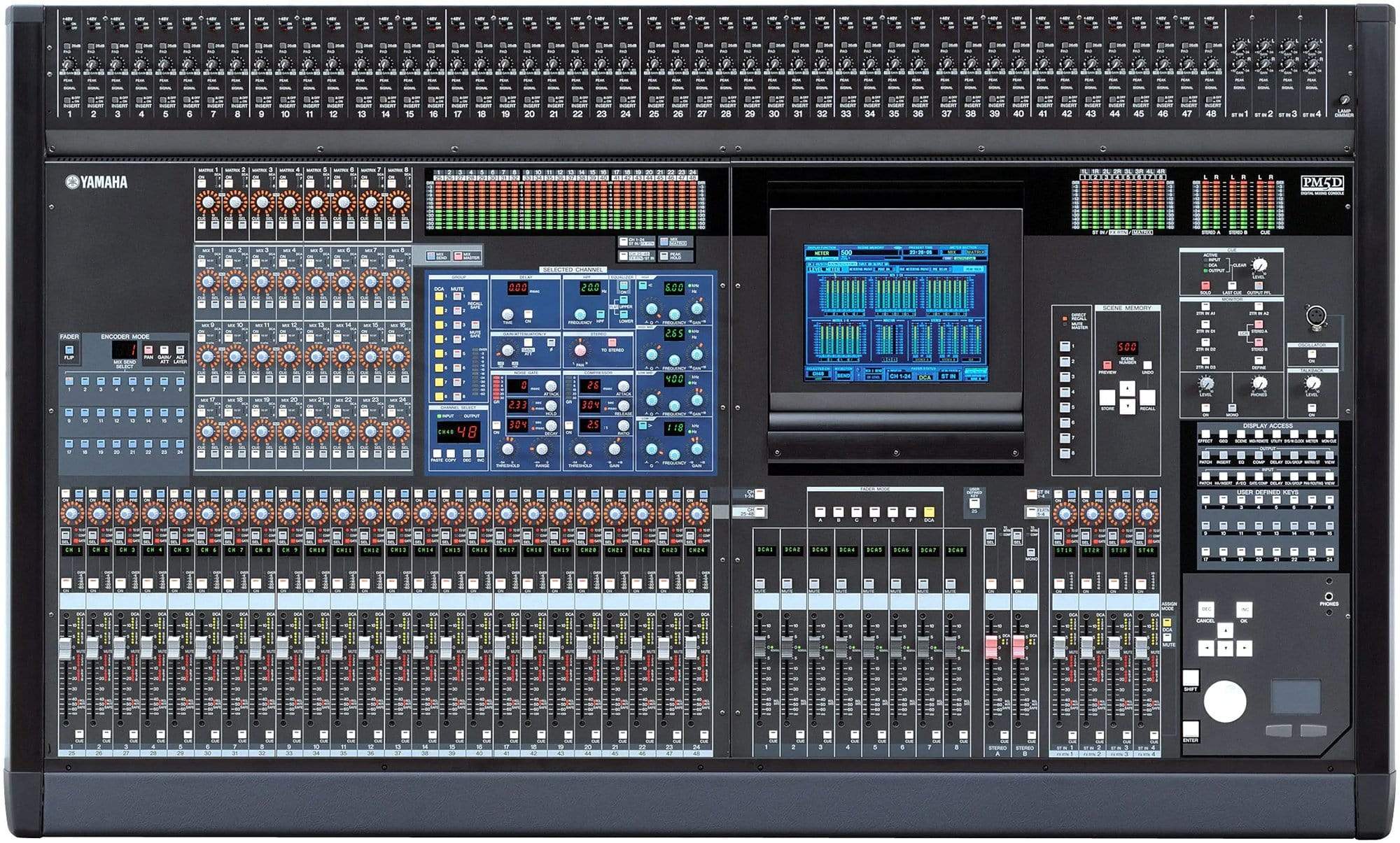 Yamaha PM5D Digital Mixing Console w/ ATA Road Case w/ Casters – Solotech
