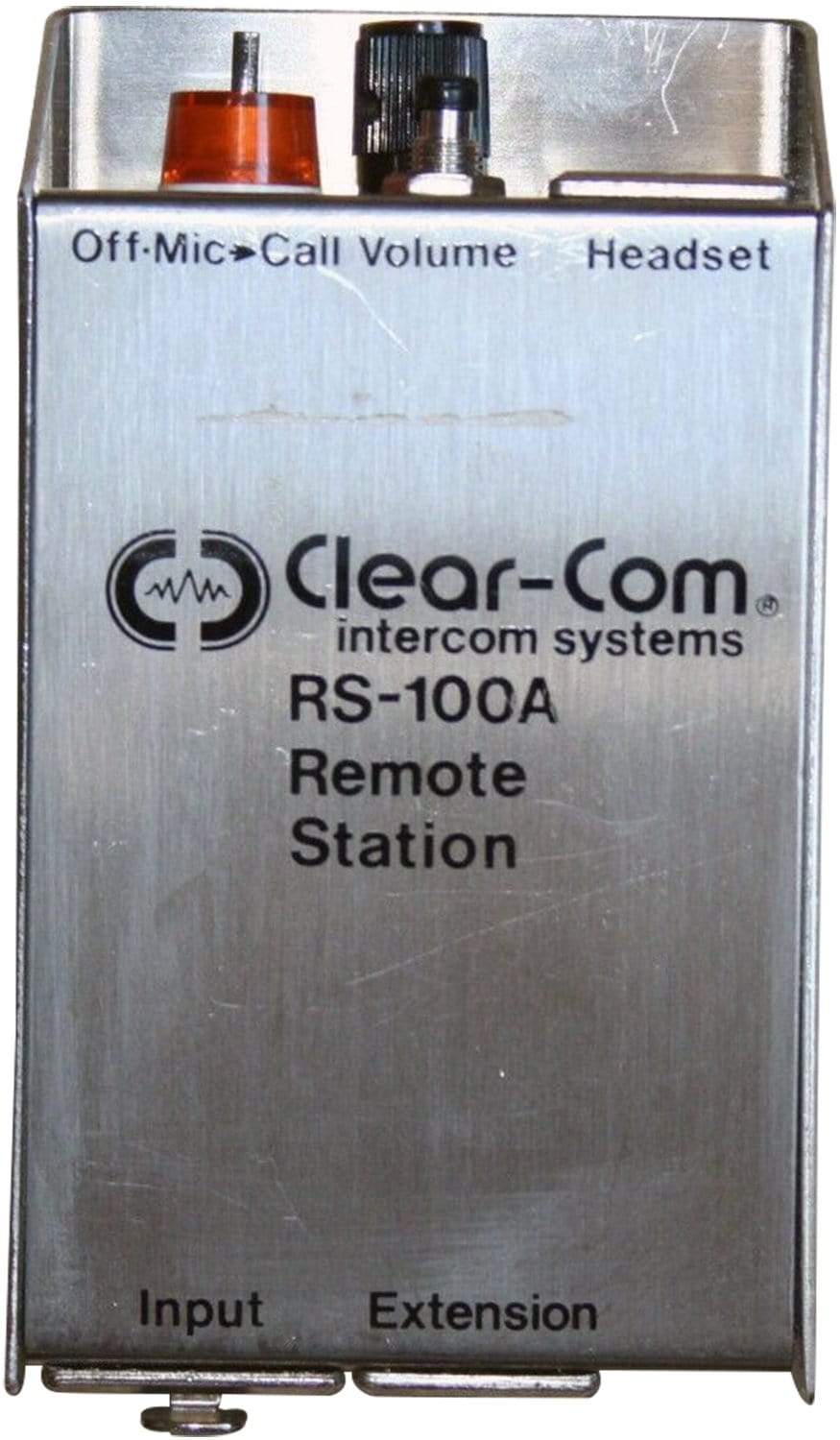 Clear-Com RS-100A Belt Pack Intercom Station