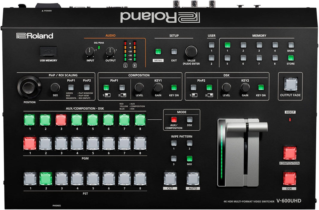 Roland V-800HD MK II Multi-Format Video Switcher